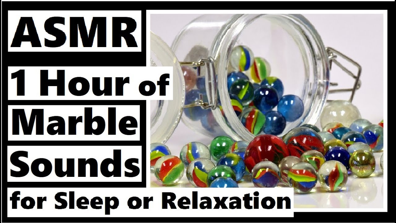 ASMR 1 Hour of Marble Sounds - Rolling, Bouncing, Jingling - Layered ...