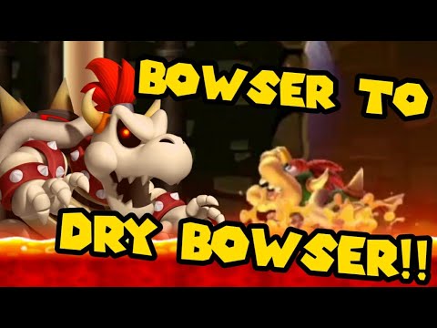 Dry Bowser Transformation || Super Mario Maker 2 || Tutorial - YouTube