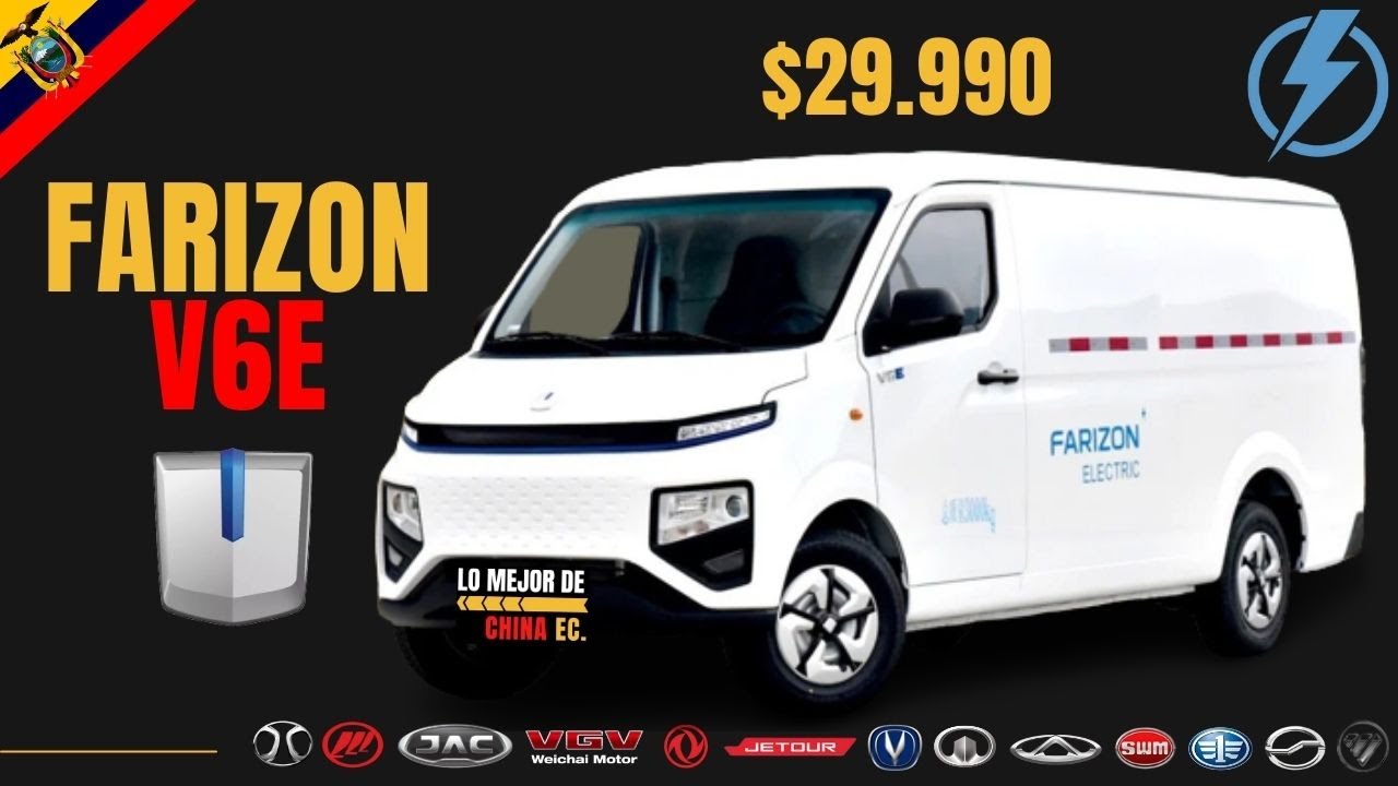 FARIZON VAGONETA V6E - $29.990 - ECUADOR 2023 - YouTube