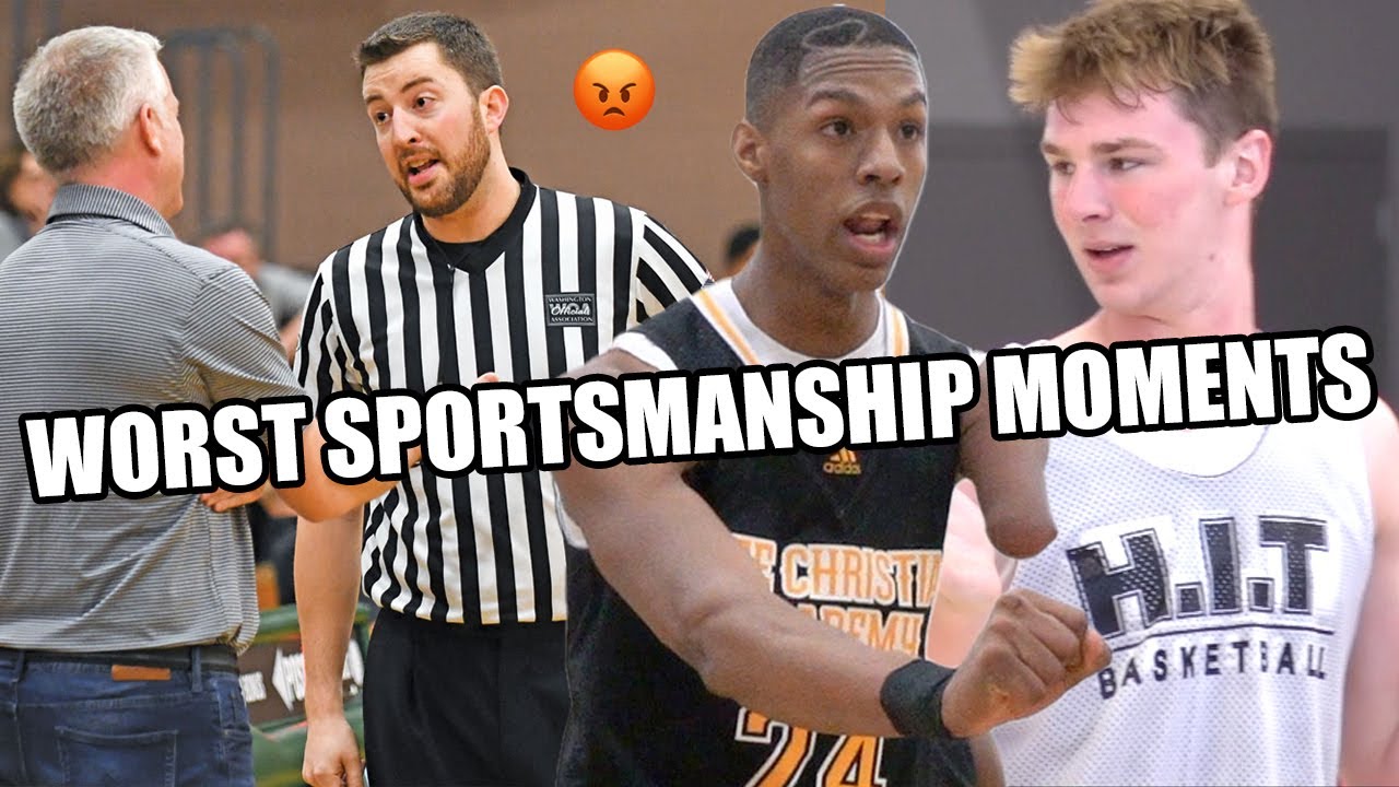 WORST SPORTSMANSHIP MOMENTS OF ALL-TIME!! - YouTube