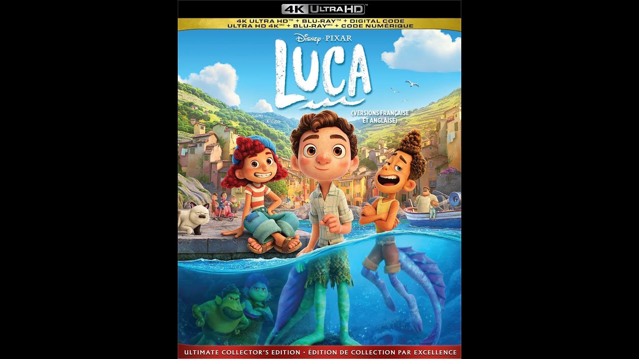 Opening to Luca 2021 Blu-Ray - YouTube