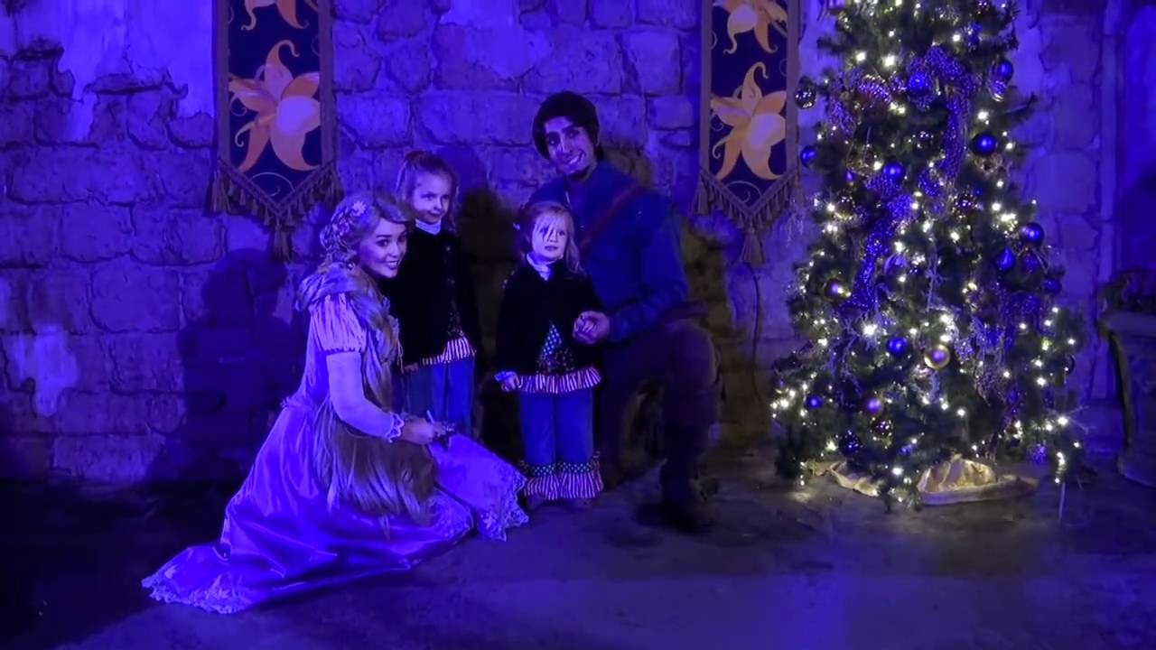 Tangled @ Walt Disney World | Meet & Greet - YouTube