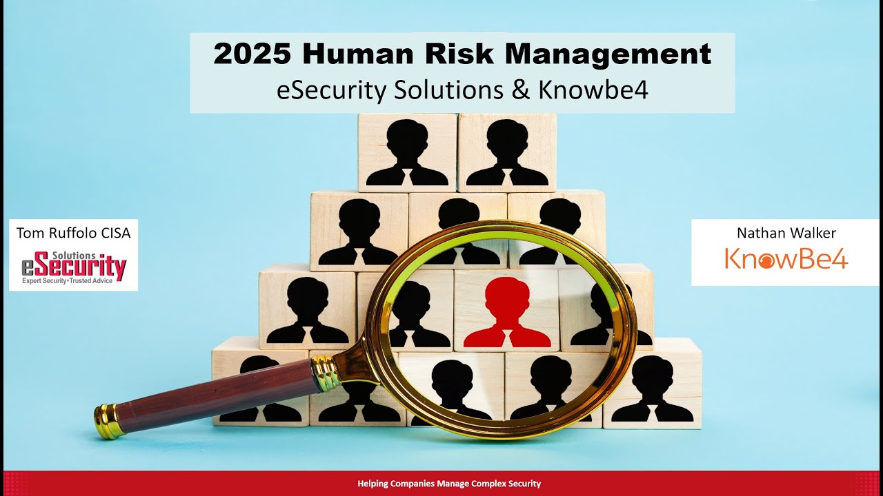 Cybersecurity Human Risk Management Webinar - YouTube