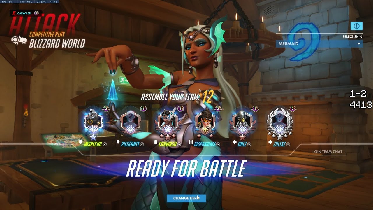 NEW LEGENDARY SKIN SYMMETRA - MERMAID ! DYSLEXIA INSANE SYMMETRA ...