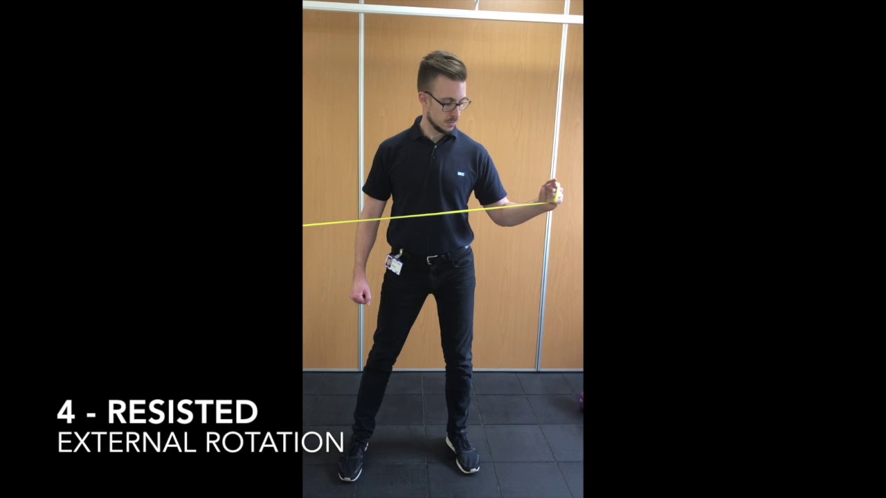 Shoulder Exercises (Rotator Cuff) - YouTube