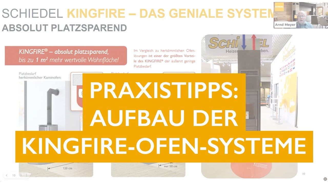 [WEBINAR] Tipps aus der Praxis zum Aufbau der Schiedel KINGFIRE-Systeme - YouTube