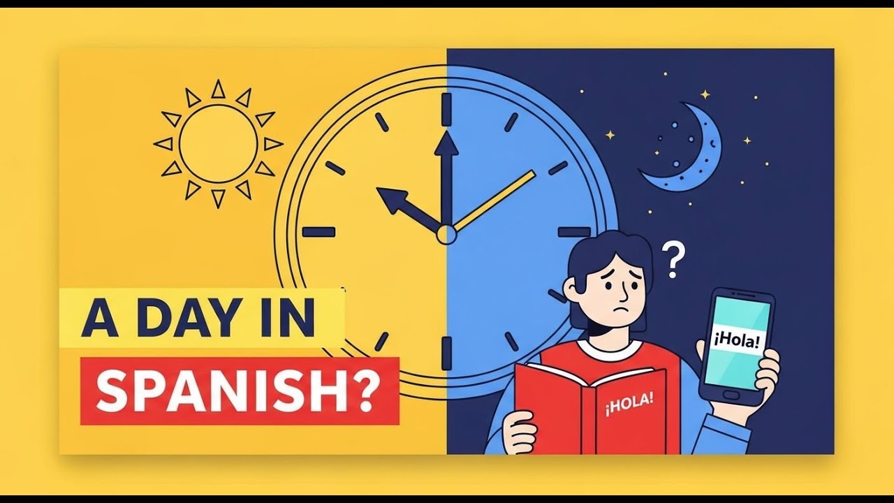 A Day in Spanish Phrases You MUST Master for Daily Life (Beginner A1 ...