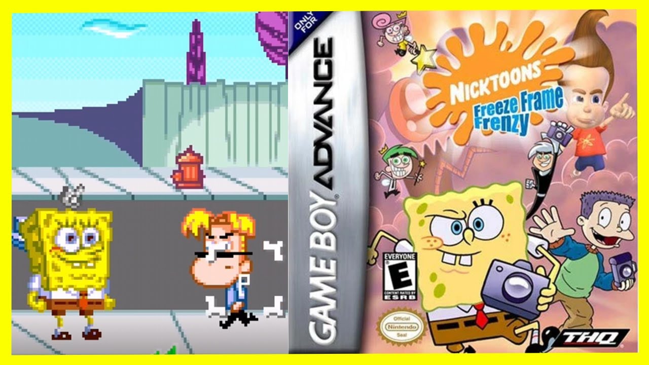 Nicktoons: Freeze Frame Frenzy Gameplay (Game Boy Advance) - YouTube
