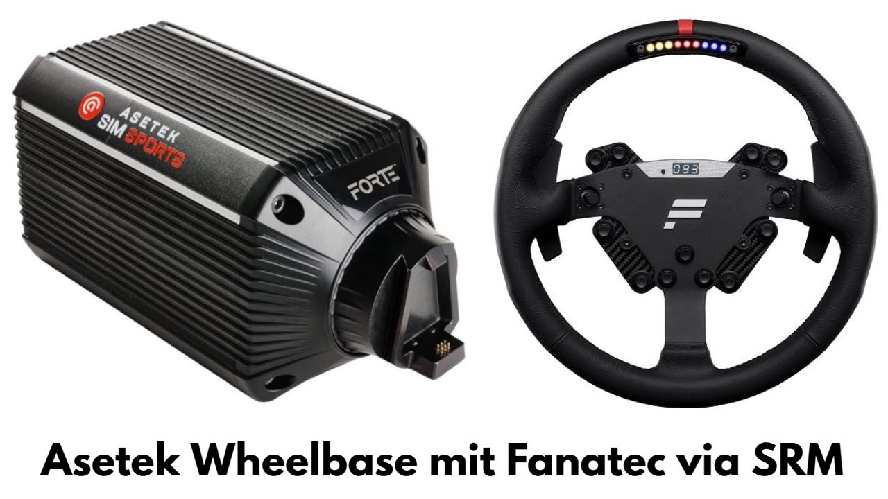 Fanatec Wheel mit Asetek Wheelbase nutzen via Simracingmachines ...