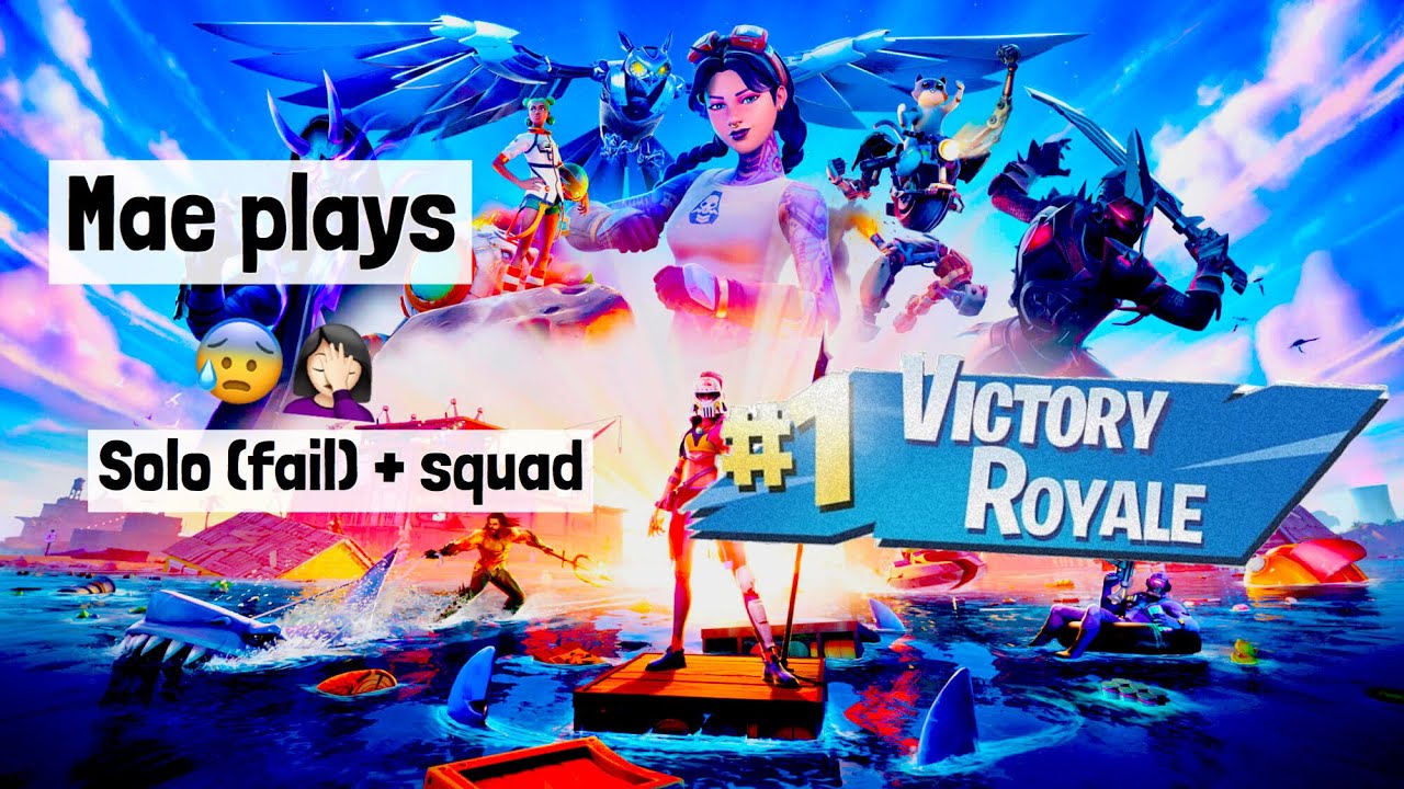 Mae Plays fortnite - YouTube