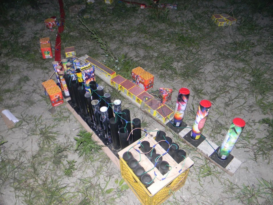 2015 Homemade Firework Show INSANE FINALE!! - YouTube
