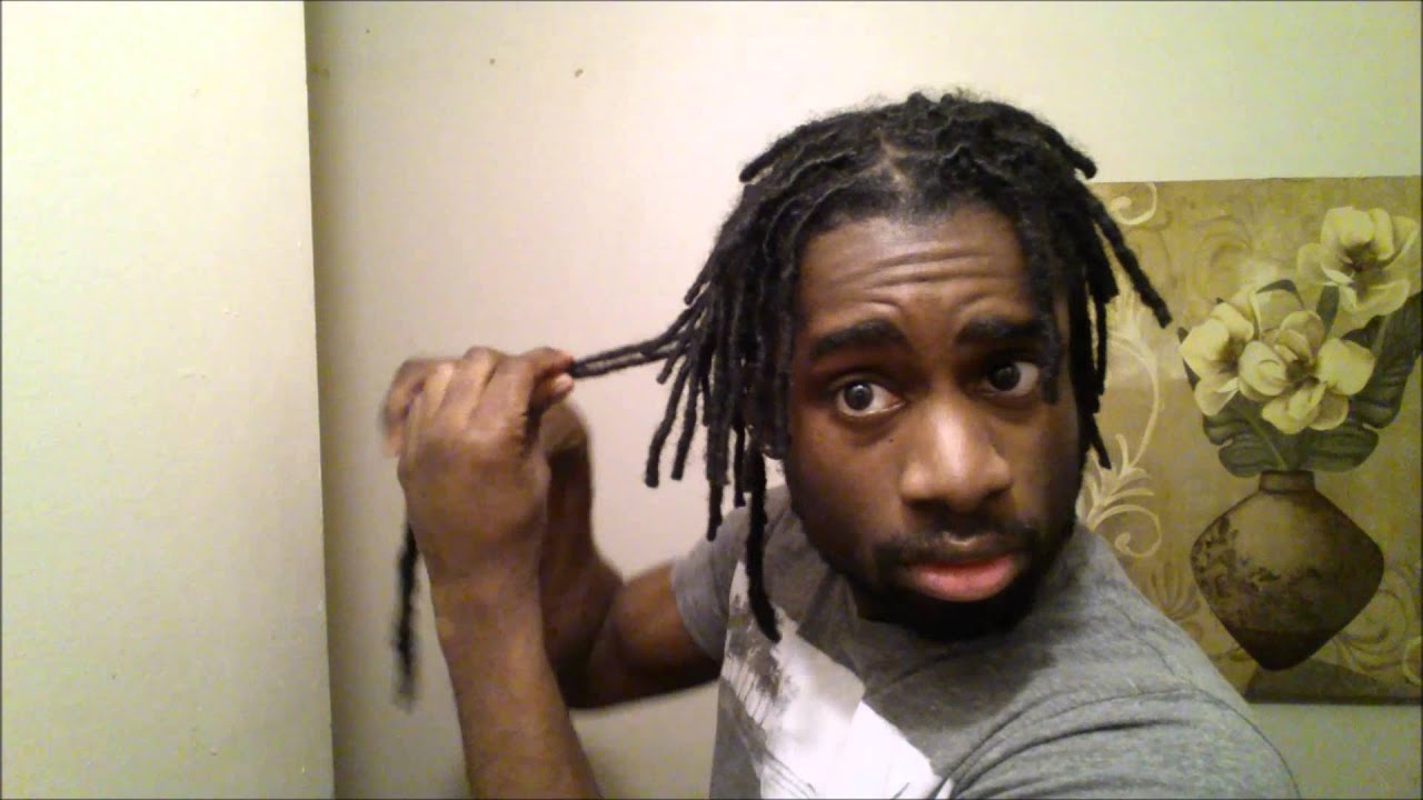 Trimming dreadlocks, first haircut in 14 years - YouTube