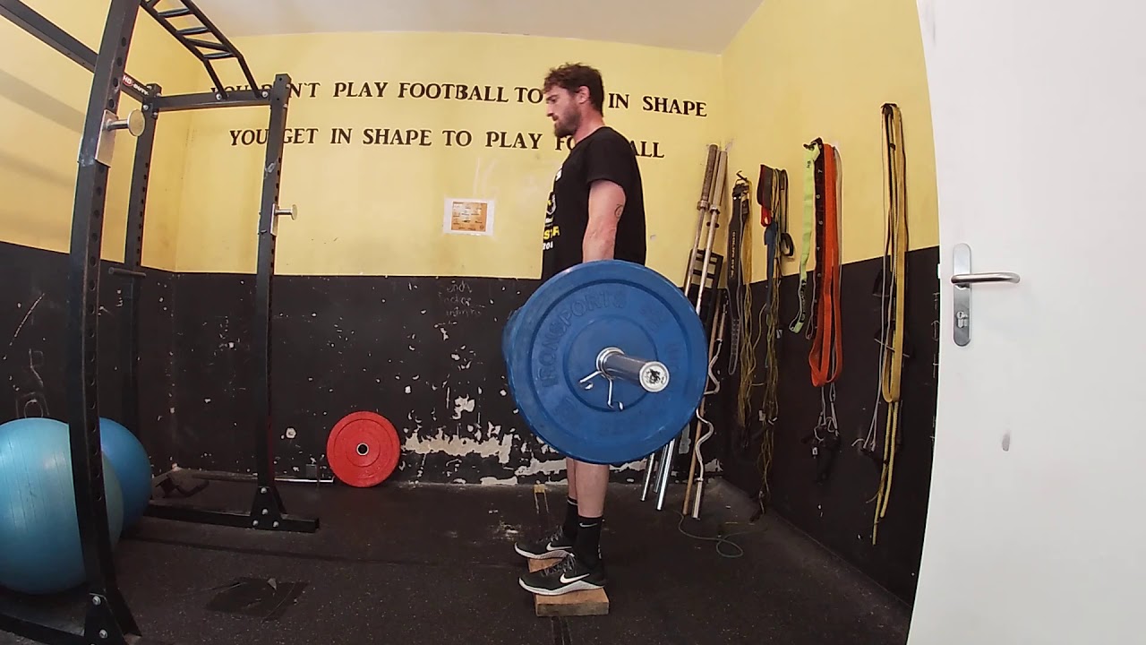 DEFICIT ROMANIAN DEADLIFT(RDL) 60 KG FOR 16 - YouTube