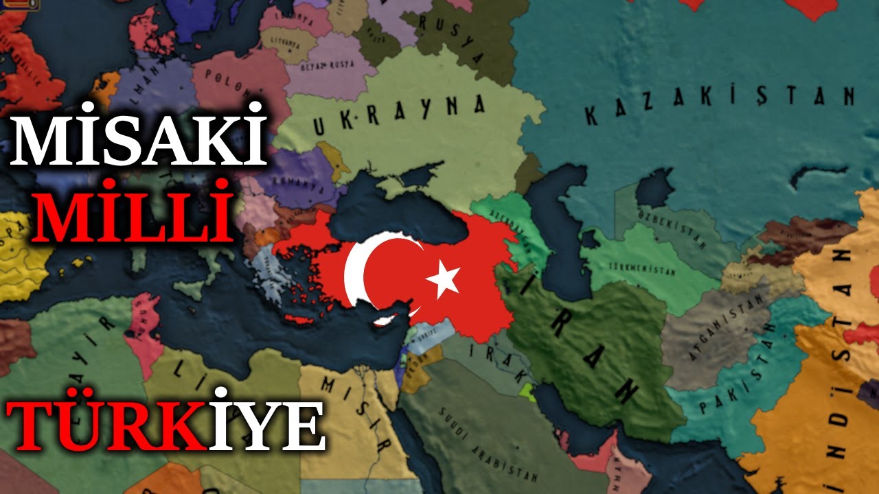 Tek Bölümde Misaki Milli Sınırlarına Ulaşmak | Türkiye - Age of History ...