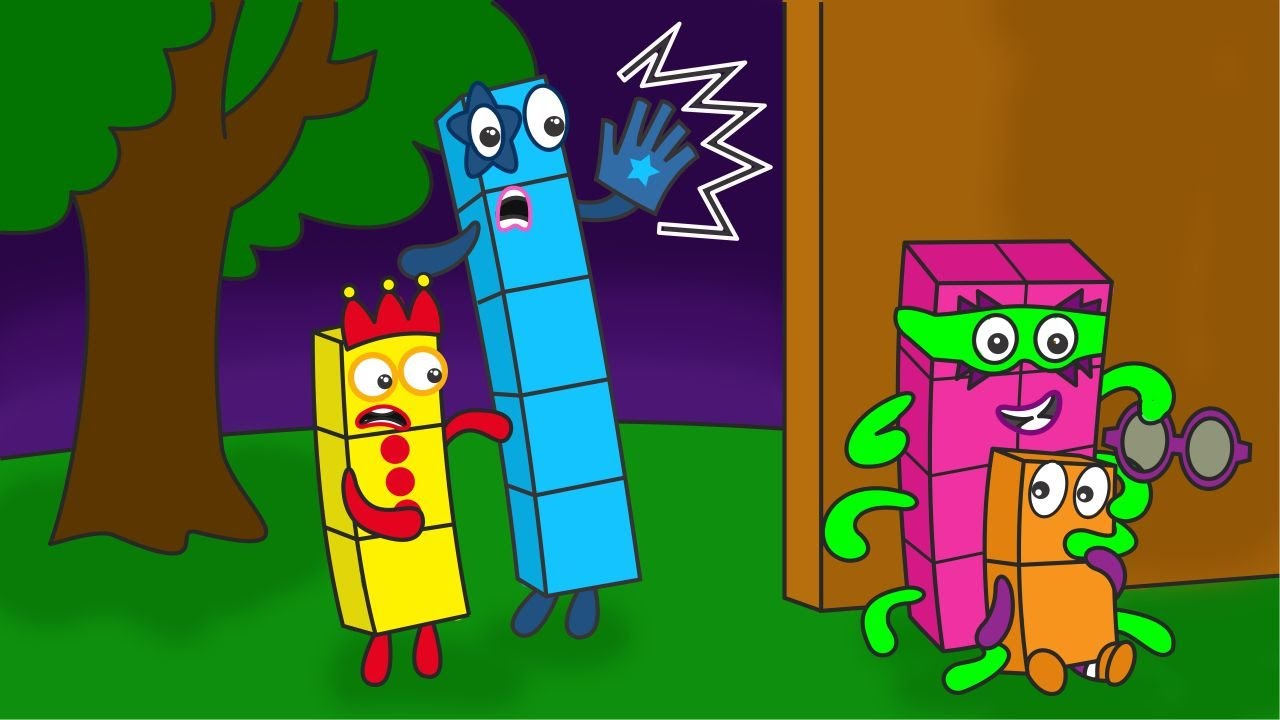 Oh no, Octonaughty snatched Numberblocks 2's glasses - Numberblocks ...