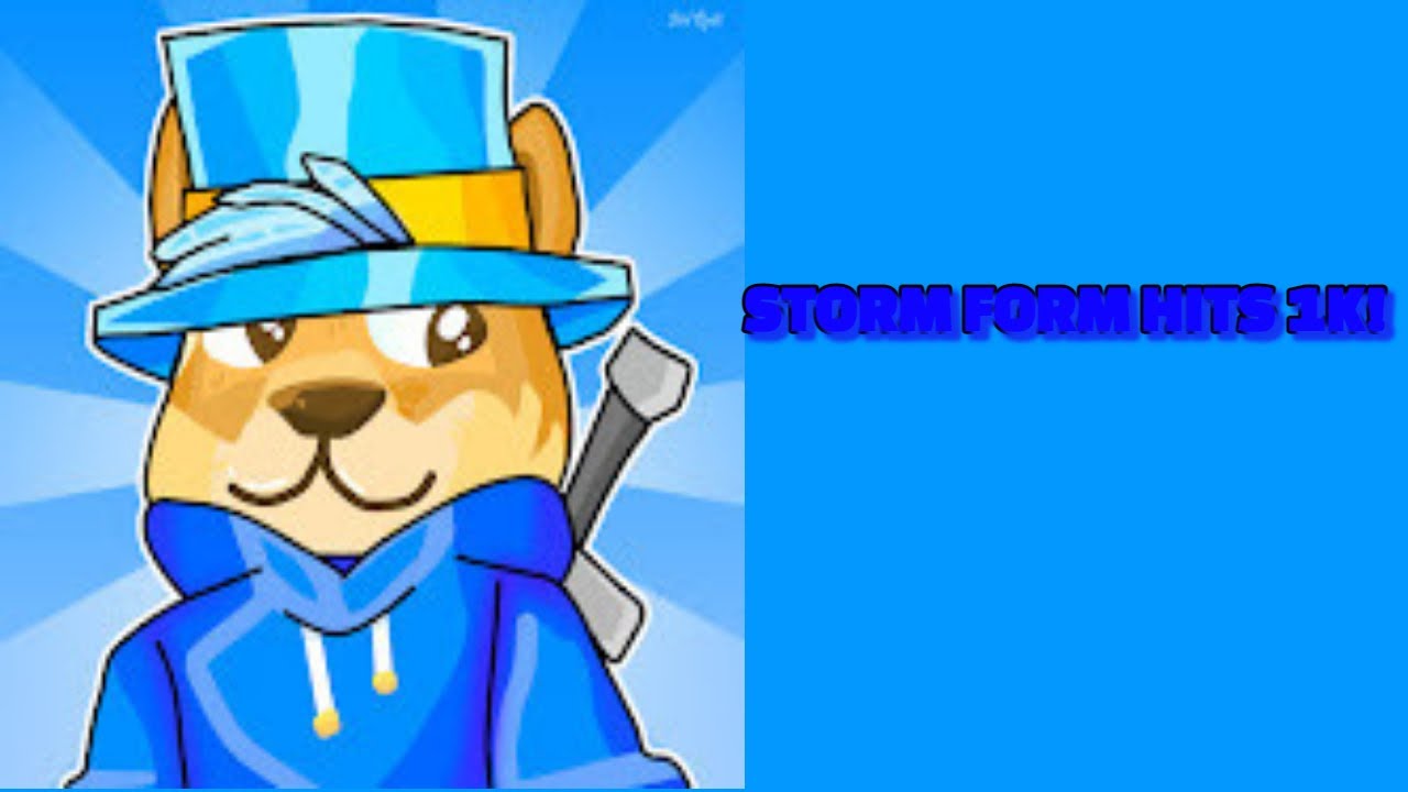 Storm Form Hits 1k Live! (read comments lol) - YouTube