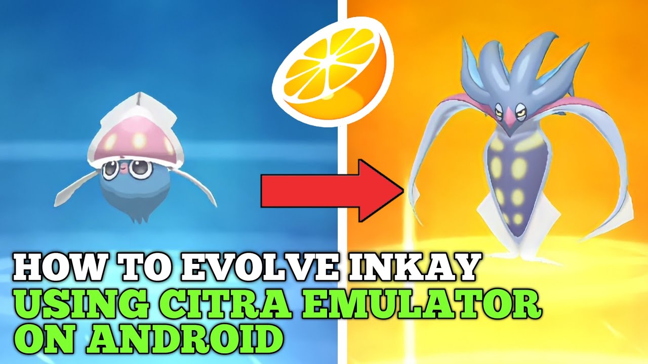Evolve Inkay Using Citra - YouTube