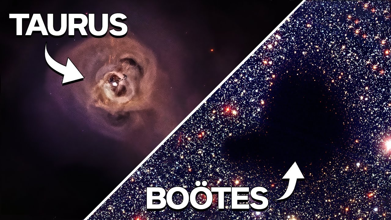 The Most Terrifying Places In The Universe: Voids And Supervoids - YouTube