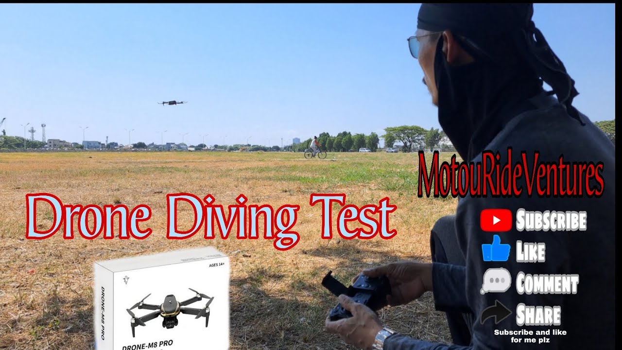Drone Driving Test / Drone-M8 test drive - YouTube