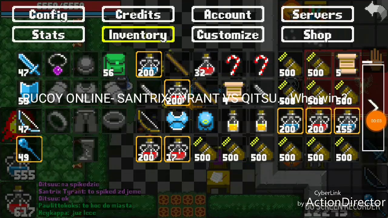 RUCOY ONLINE- santrix vs qitsu ... who win - YouTube