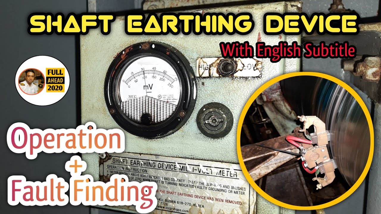 Shaft Earthing Device || Operating principle & Rectify one fault ...