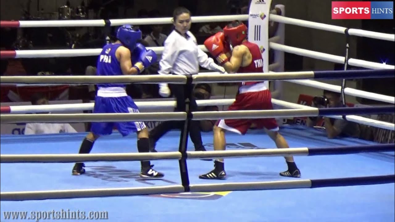 22nd Indonesia President s Boxing Cup 2015- Thailand vs the Philippines ...