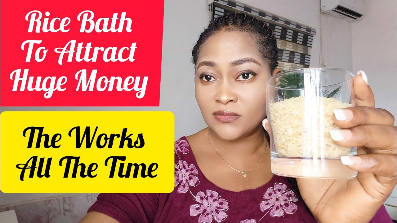 How To Use Rice Bath To Reverse Evil Curses - YouTube