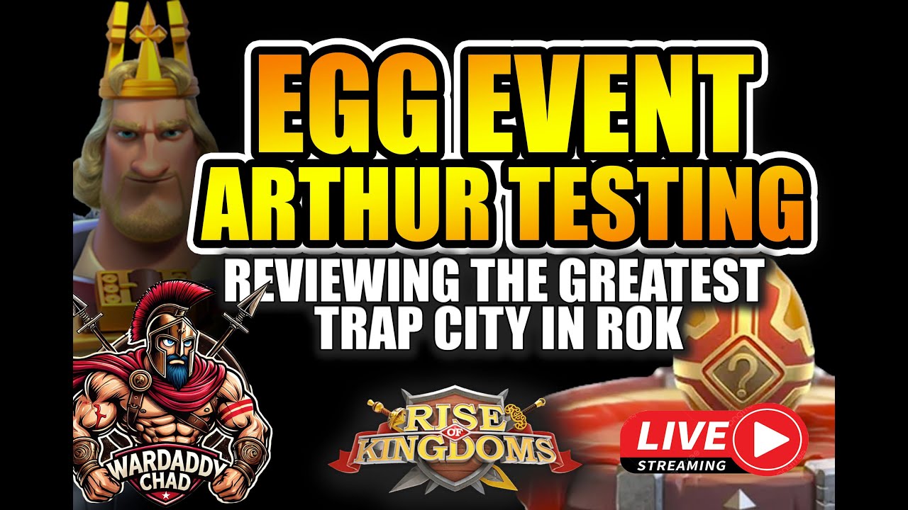 Live! Arthur Testing and the Egg. Also the Greatest Trap City in ROK ...