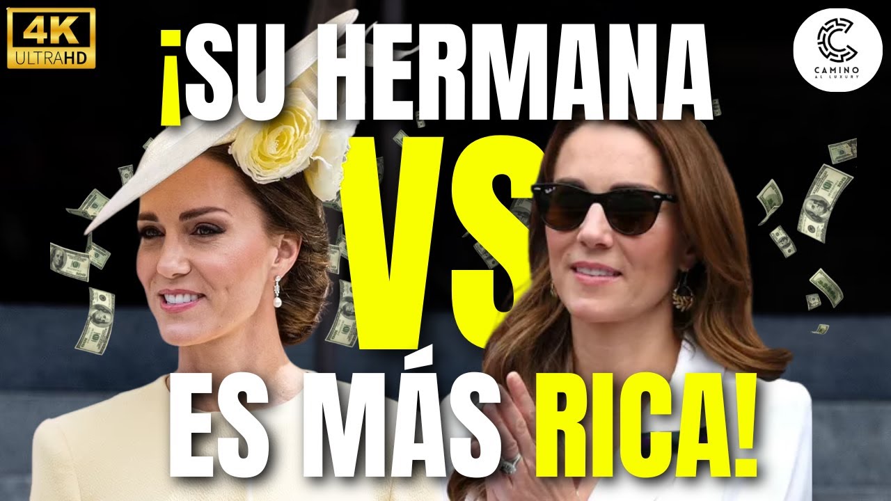 PIPPA MIDDLETON es MÁS RICA que KATE 😱💰 La VERDADERA FORTUNA de la ...