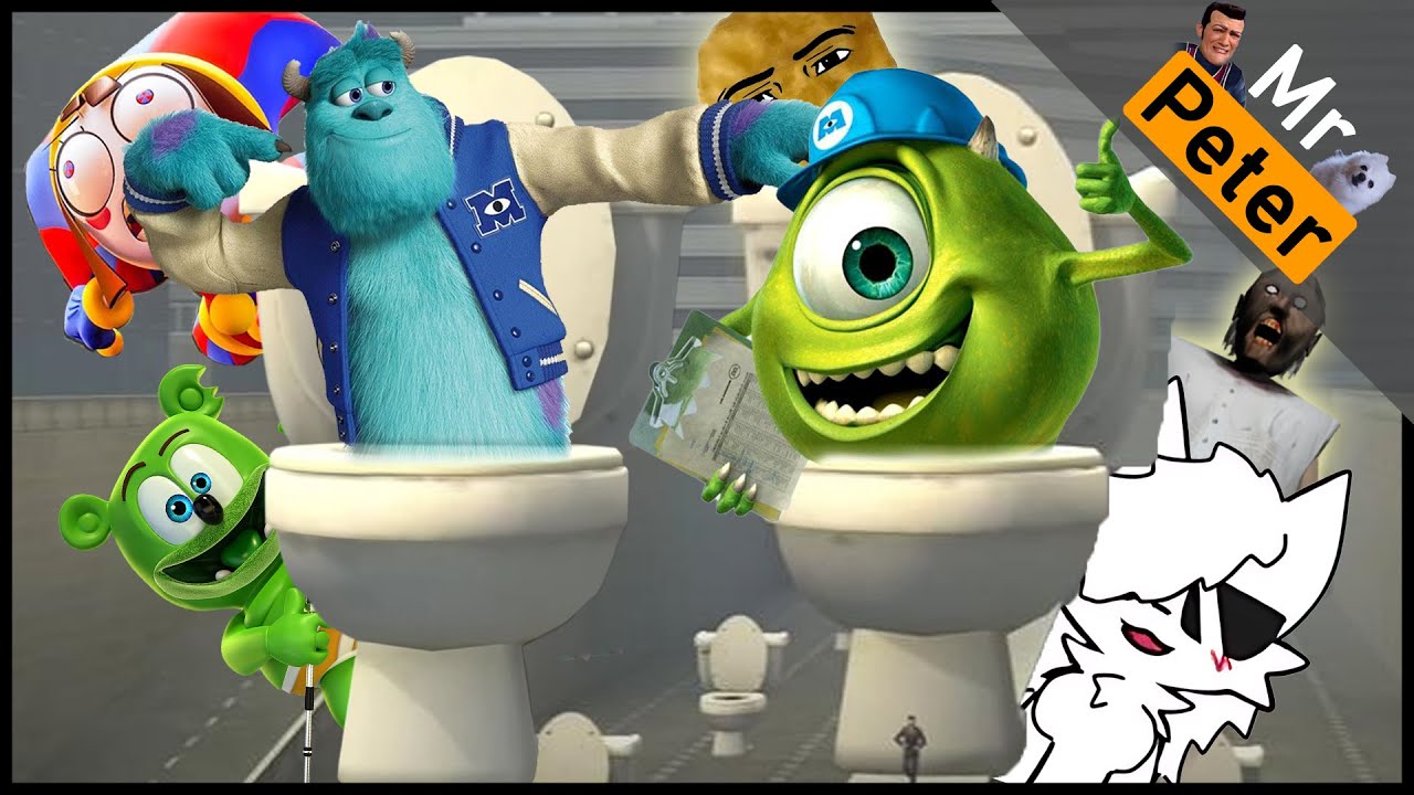 Toilet Mix 🔹 Monster University ~ Final Battle - YouTube