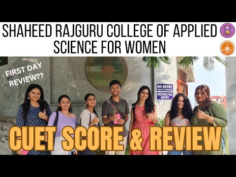 College First Day Review 💯 • Shaheed Rajguru College 🤍 • SRCASW • Delhi ...