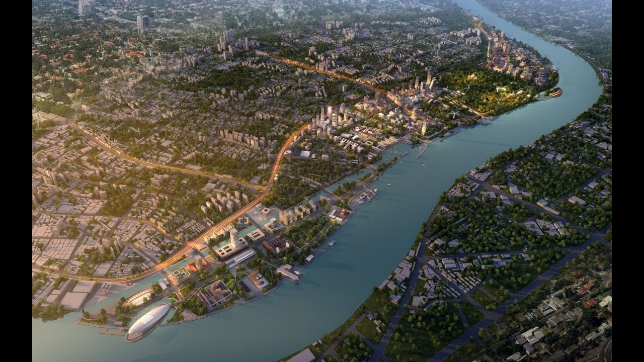 Yangpu Riverside Mid-North region, Shanghai, China - YouTube