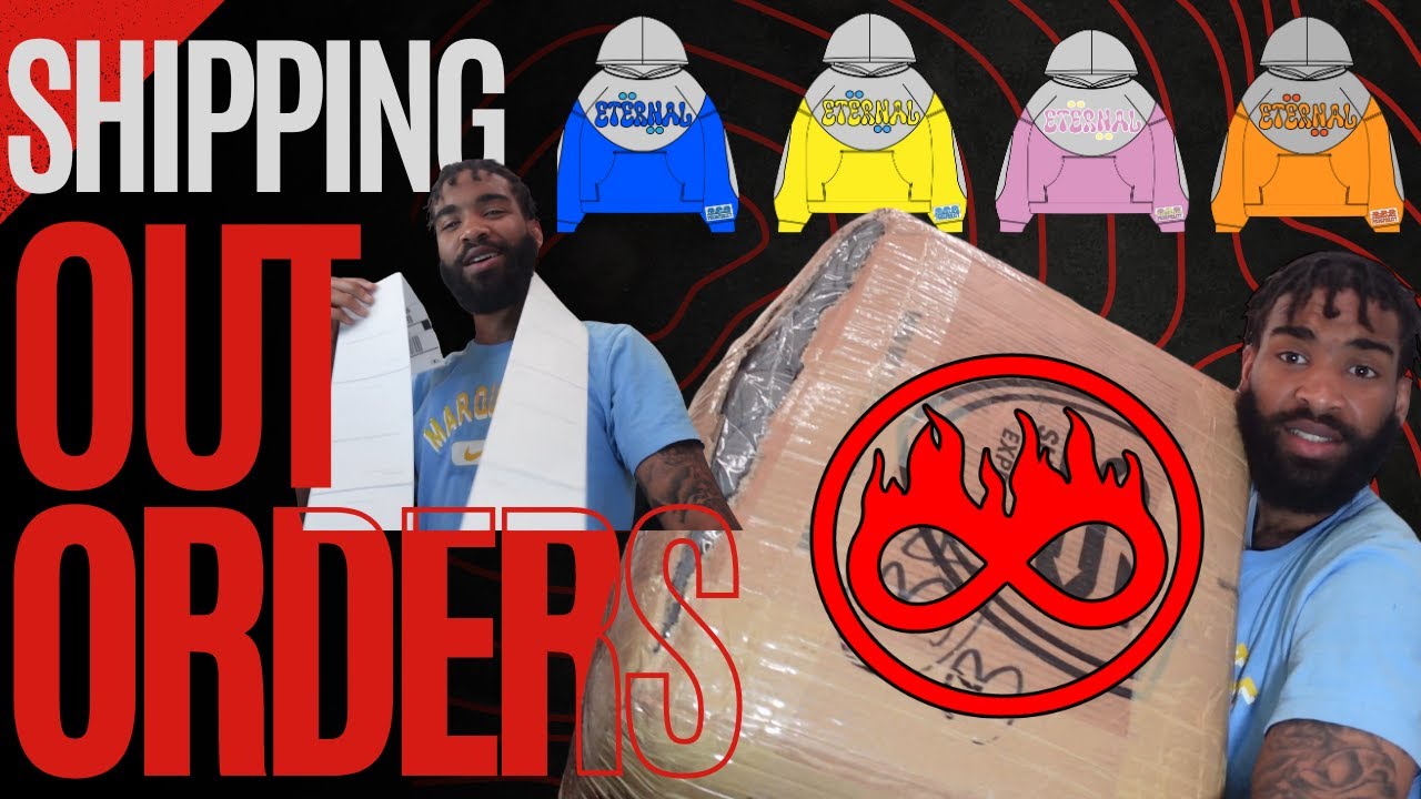 Shipping Out Orders With Me!🔥😱 - YouTube
