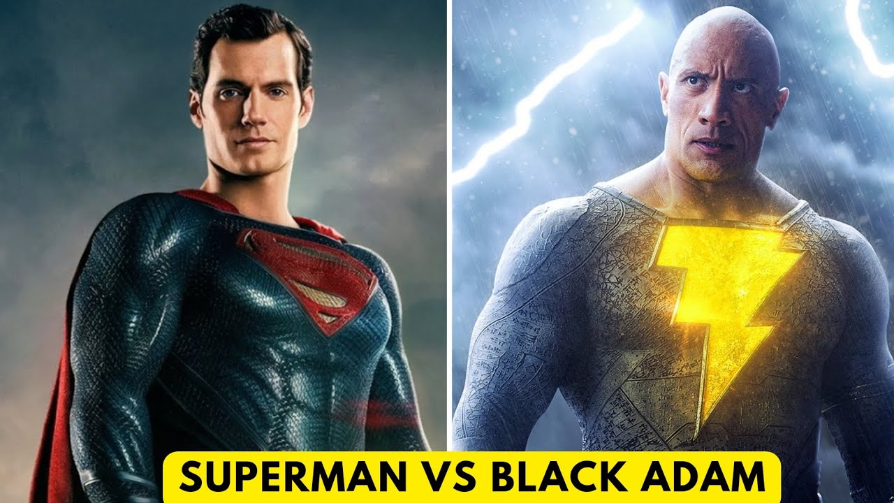 Black Adam Vs Superman: Who Win? | Superman, Black Adam | What's On ...