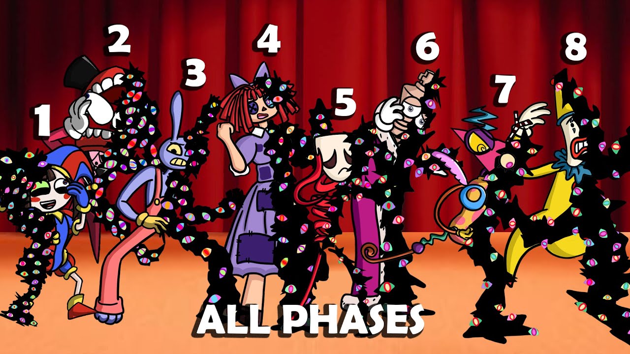 FNF Digitalizing Vs The NEW Abstracted Digtal Circus Sing It(ALL PHASES ...