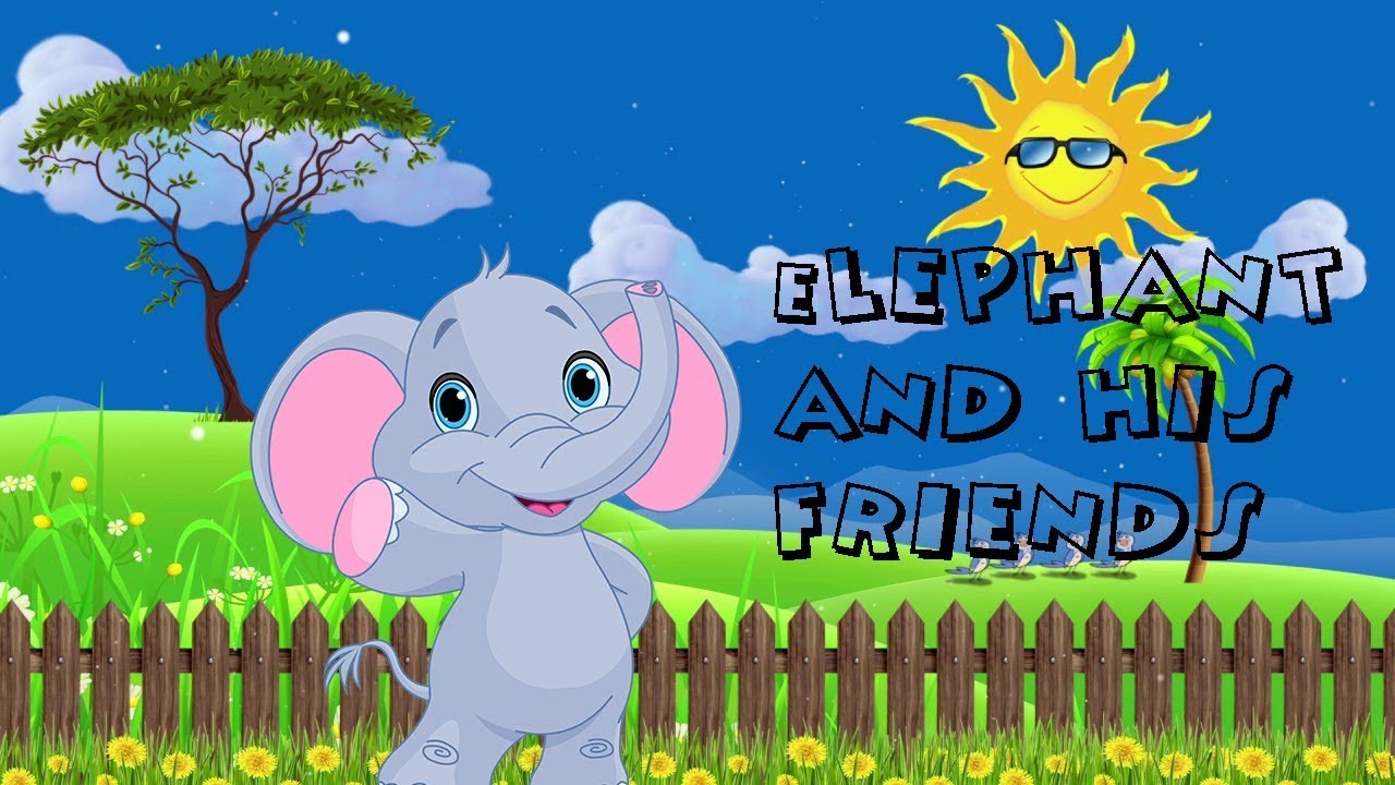 ELEPHANT AND HIS FRIENDS/ CARTOON FOR CHILDRENS/ EPISODE 1. - YouTube