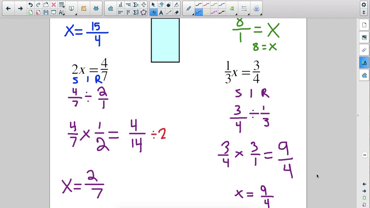 One Step Equations With Fractions multiplying And Dividing YouTube one-step-equations-with-fractions-multiplying-and-dividing-youtube