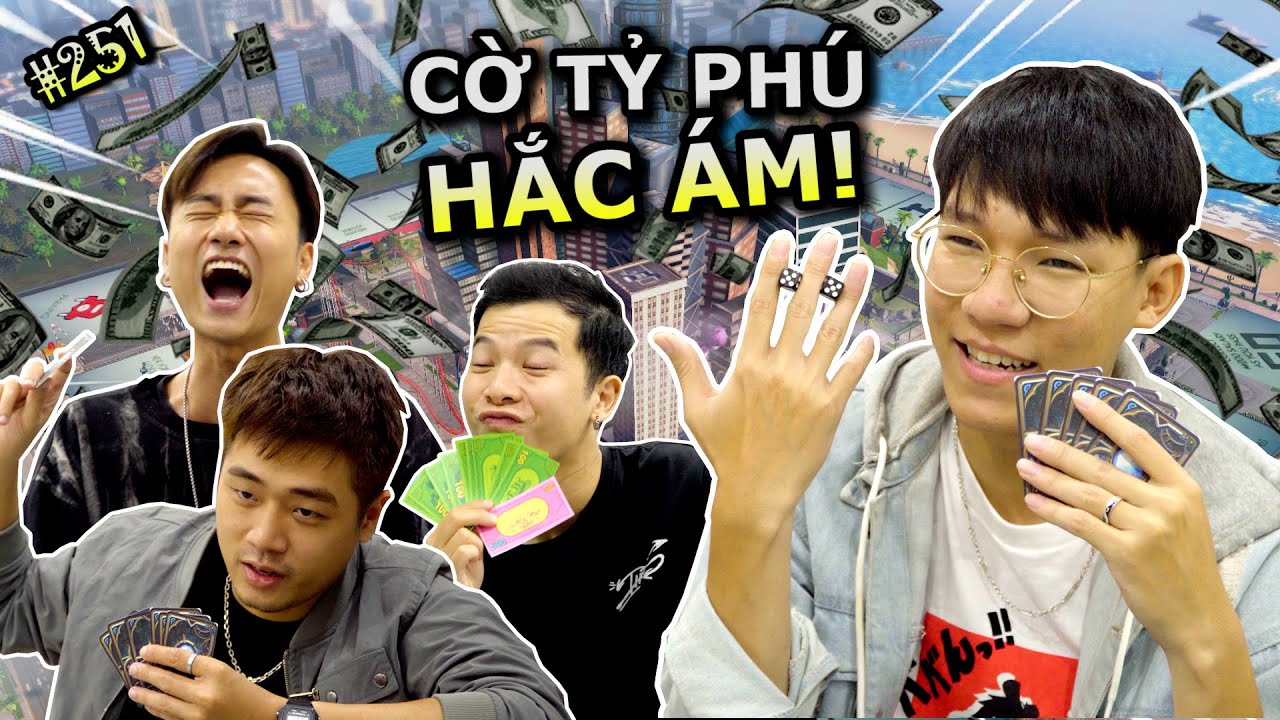 [VIDEO # 251] Trò Chơi Cờ Tỷ Phú "HẮC ÁM" | Vua Trò Chơi | Ping Lê ...