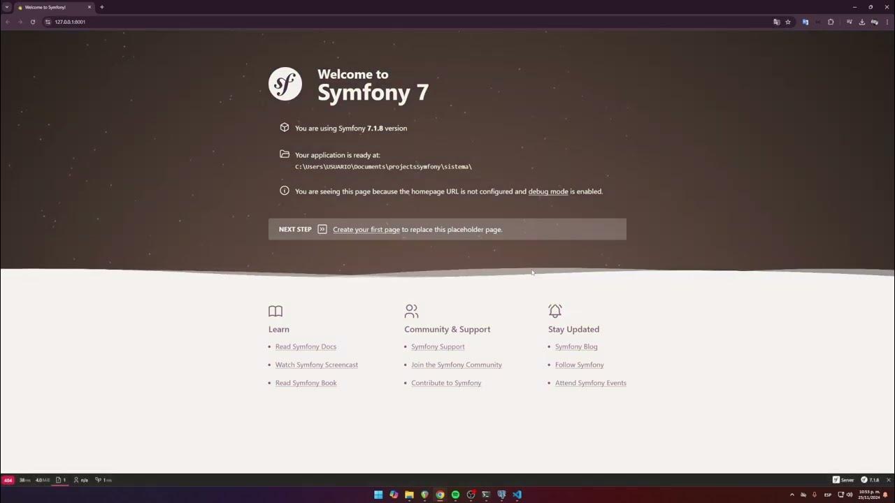 Crear sistema sencillo de login y registro en symfony 7 + postgresql - YouTube