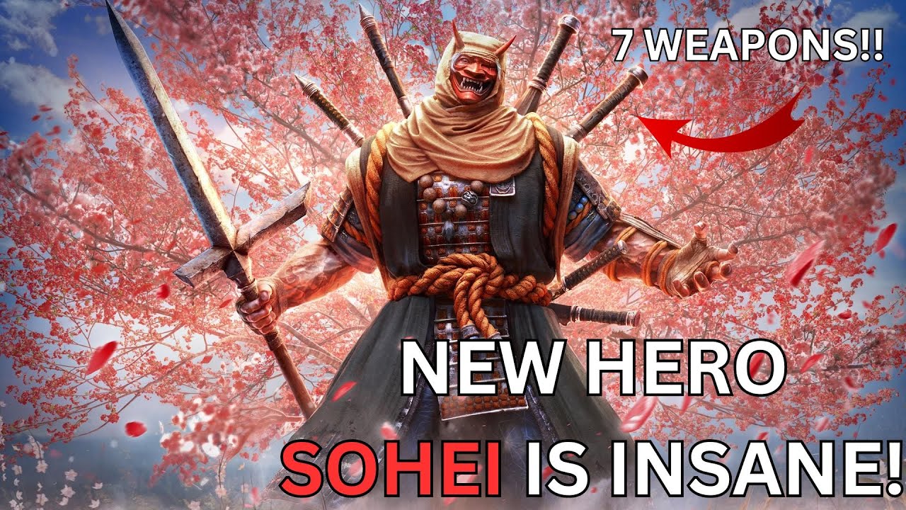 For Honor | SOHEI Is gonna be BROKEN - 7 WEAPON HERO!! - YouTube