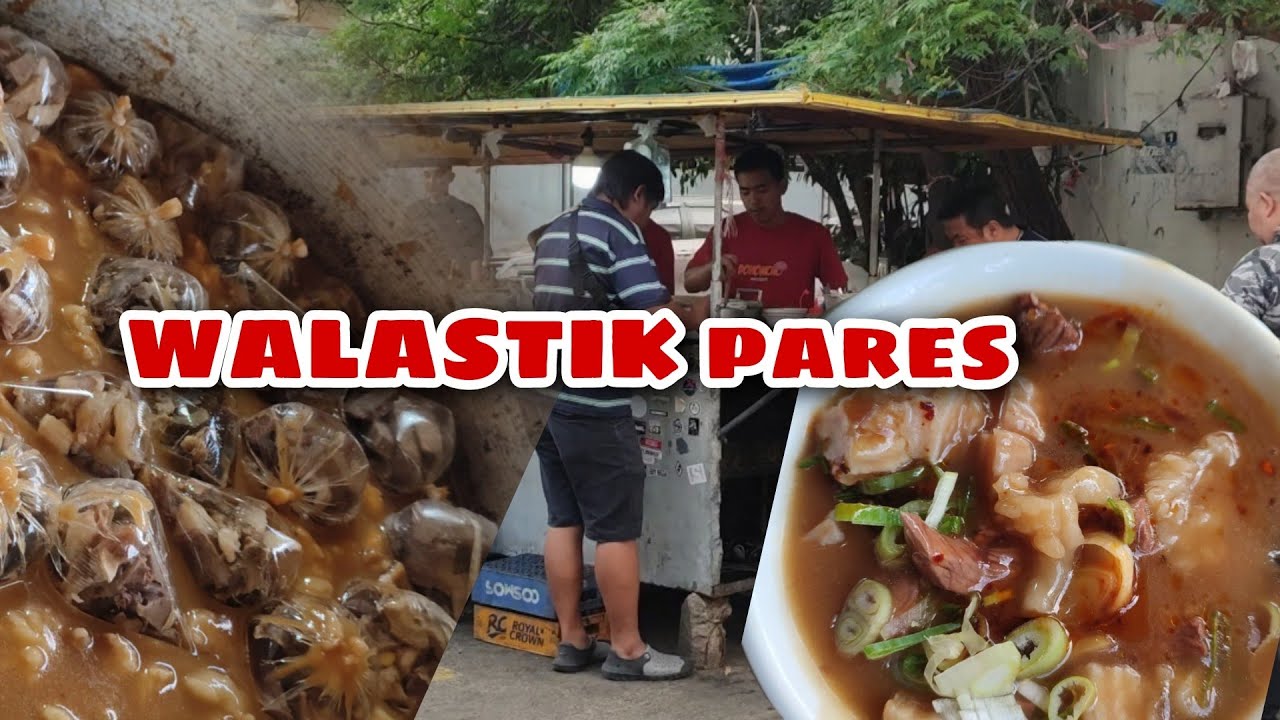 The Legendary Walastik Pares #pares #foodvlog #food #angkas #streetfood ...