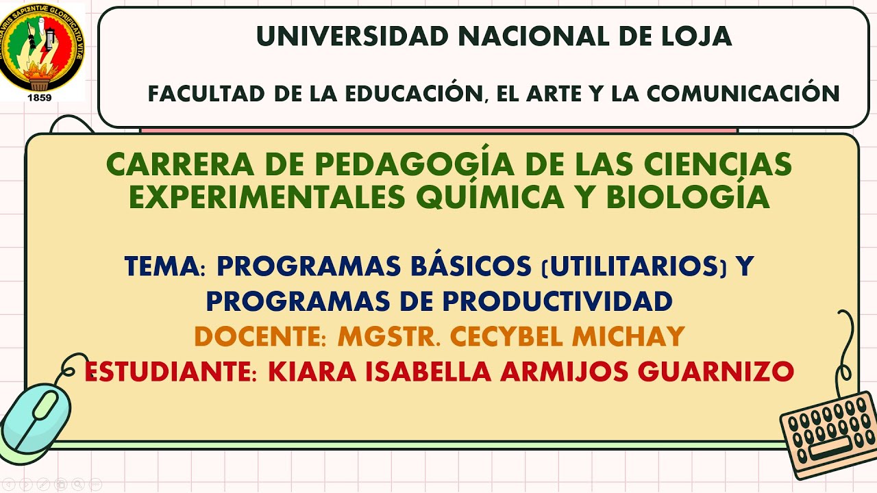 Programas básicos Utilitarios y de Productividad - YouTube