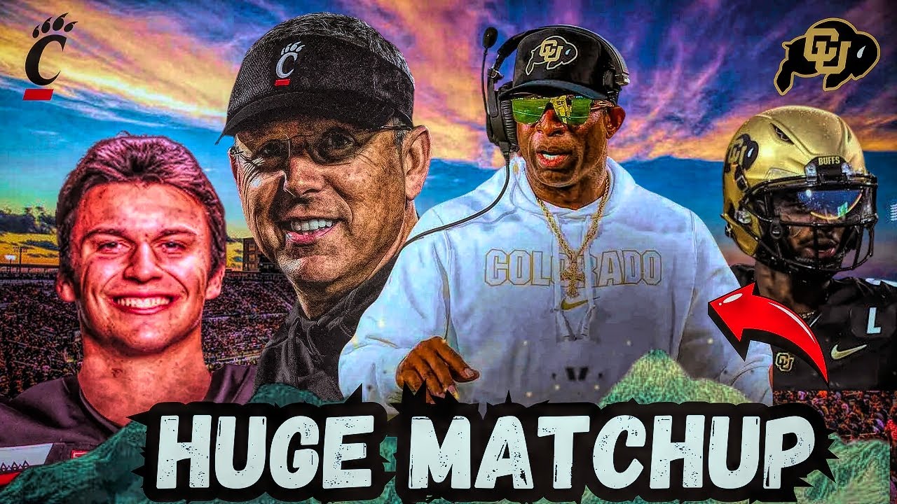 Colorado Buffs vs Cincinnati Bear Cats MATCHUP PREVIEW why BUFFS have ...