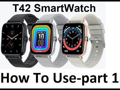 T42 Smart Watch Unboxing = Part One - YouTube
