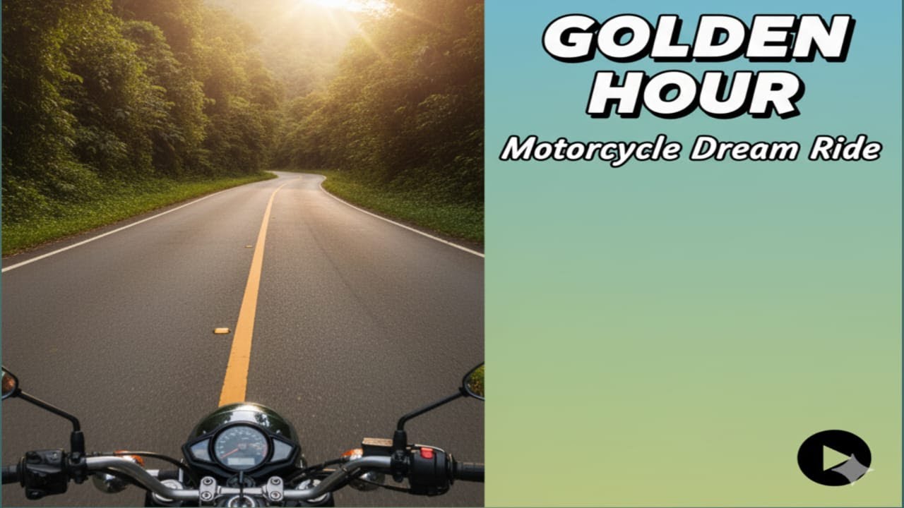 GOLDEN HOUR MOTORCYCLE DREAM RIDE - YouTube