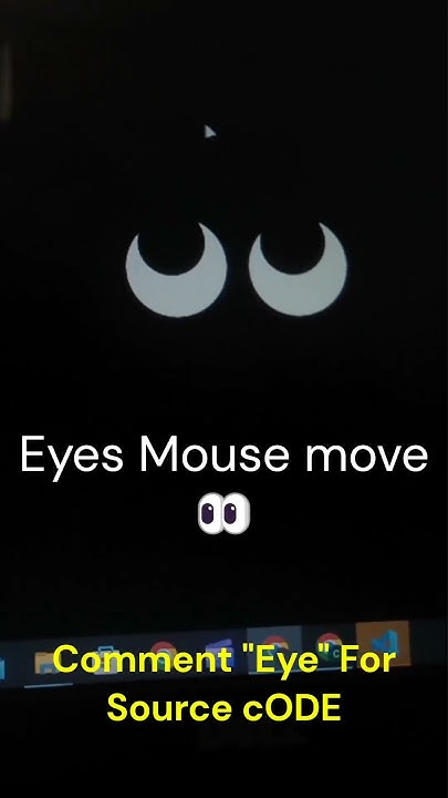 Eye Mouse Move Html Css And Javascript 👀 Htmlcss Codingshortvideo Viral Codingtutorial Coding