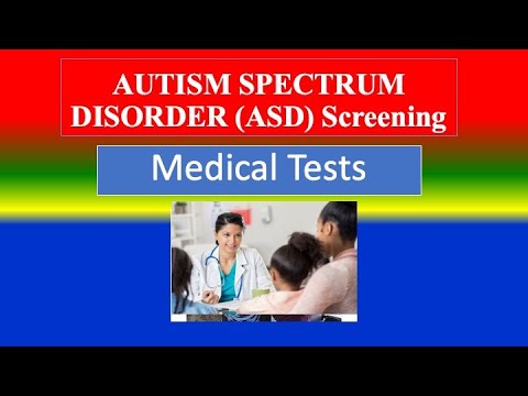 AUTISM SPECTRUM DISORDER ASD Screening - YouTube