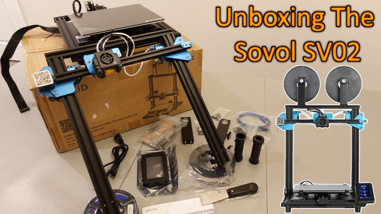 Unboxing The SOVOL SV02 3D Printer - YouTube