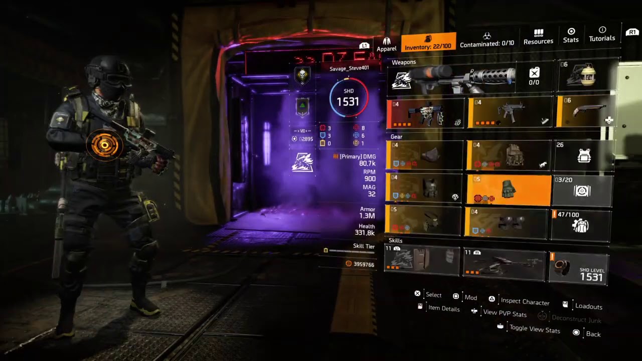 The Division® 2 Easy Hazard Protection build - YouTube