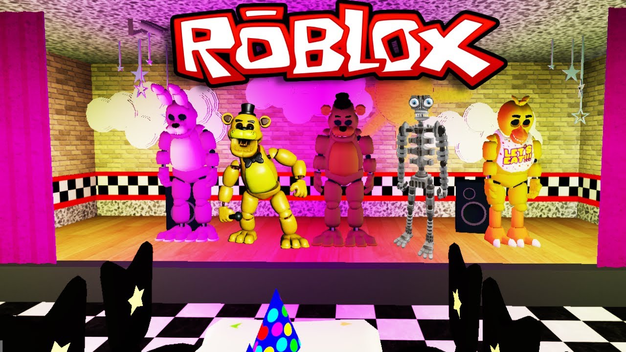 THEY ARE ALL HERE!! | ROBLOX Animatronics Universe (FNAF 1) - YouTube
